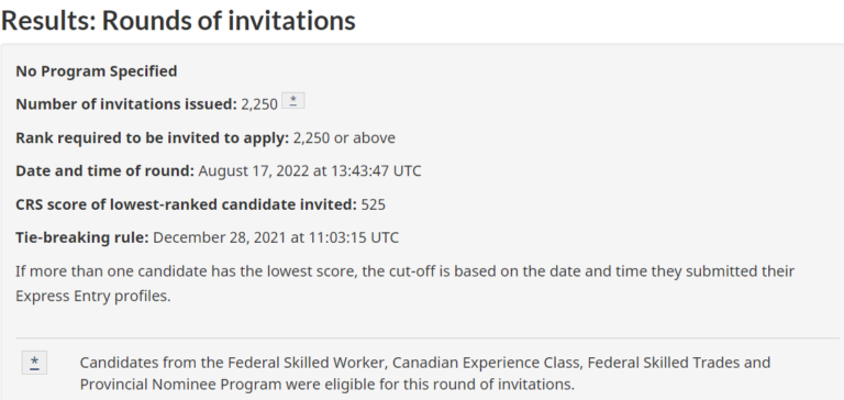 Draw 229: só melhora - Express Entry - Casal Nerd no Canadá